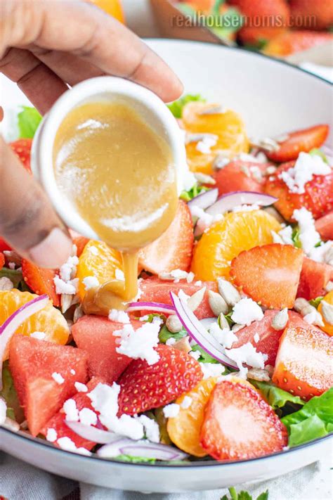 Strawberry And Mandarin Orange Salad ⋆ Real Housemoms