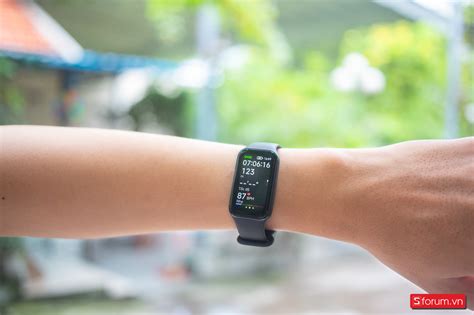Tr N Tay Xiaomi Smart Band Active Ki U D Ng Th Thao Pin Ng Y O Spo Gi C Ng Gi Ch