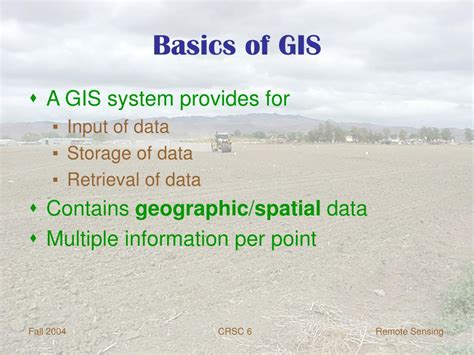 PPT Chapter 6 GIS PowerPoint Presentation Free Download ID 6062956