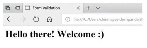 How To Implement JavaScript Form Validation