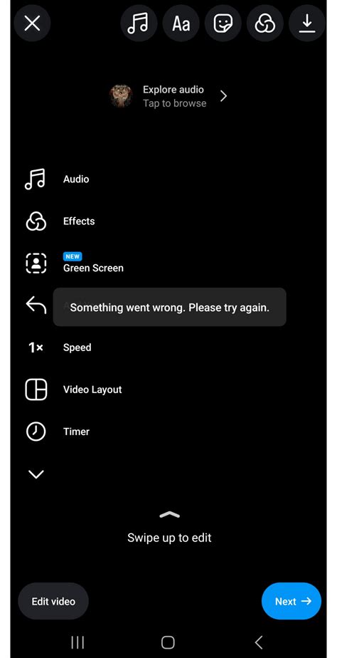Anyone Else Having Problems With Uploading Videos To Instagram Reels And Stories Rgalaxys23ultra
