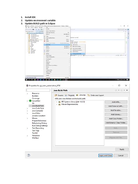 Eclipse Setup Pdf Computer Data Computer Programming