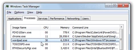 Wordpadexe Windows Process What Is It