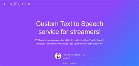 Transform Your Twitch Stream With Ttslabsai The Ultimate Ai Powered Platform For Custom Text