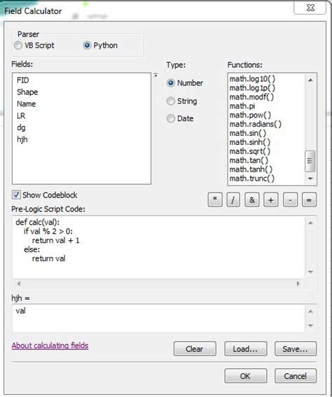 Arcgis Desktop Field Calculator Odd If Statement Geographic