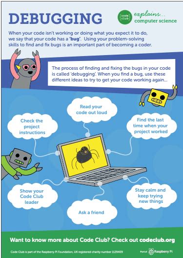 Debugging V1 The Code Club Blog