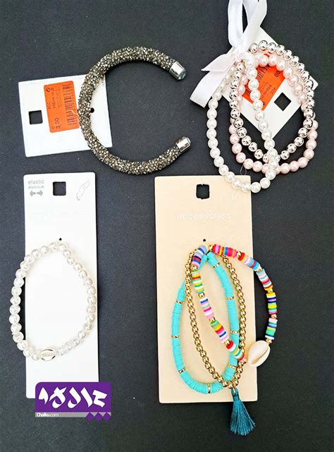 دستبند مروارید سفید و رنگی با قیمت باورنکردنی چالکو