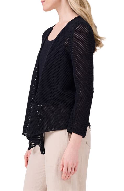 Niczoe Open Stitch 4 Way Cotton Blend Cardigan Nordstromrack