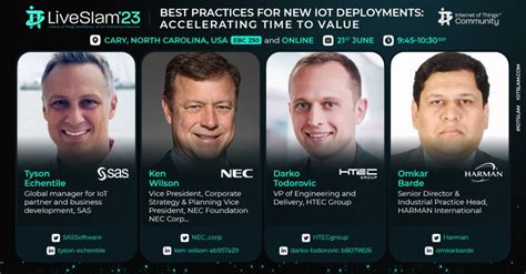 Best Practices For New Iot Deployments Accelerating Time To Value