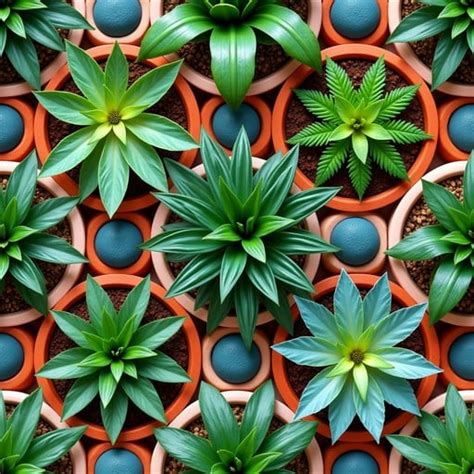 Free Succulent Geometric Pattern Image Succulents Plants Geometric
