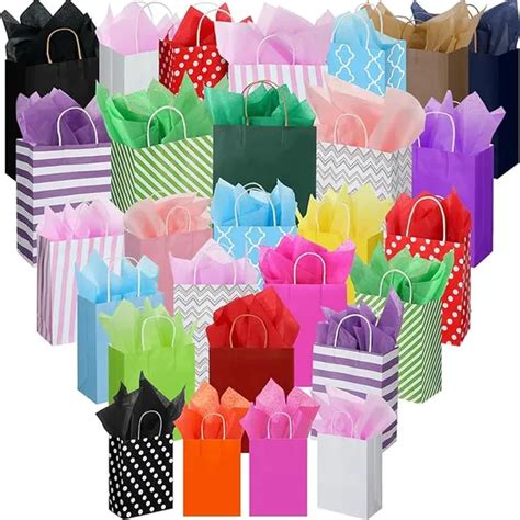 Dropship Tenceur 28 Pcs T Bags Assorted Sizes Bulk With 56 Tissues