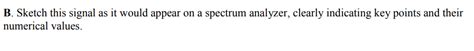 Solved A Conventional Amplitude Modulated Signal Has