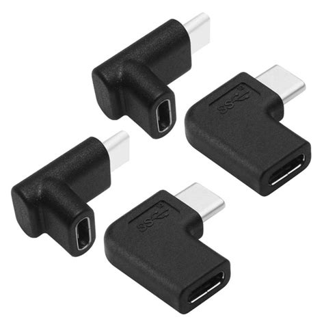 2x 90 градусный правый и левый вверх вниз угловой Usb C Usb 3 1 Type C