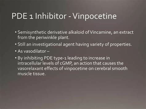 Phosphodiesterase Inhibitors Pptx