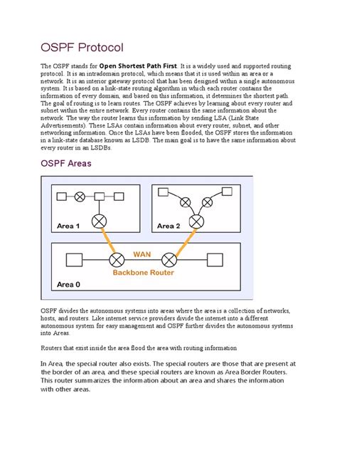 Ospf Protocol Cn Download Free Pdf Router Computing Routing