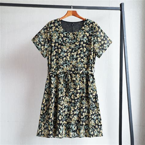 Plus Size Chiffon Dress Extra Big Size Pluspreorder