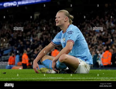 File Photo Dated 030523 Of Manchester Citys Erling Haaland