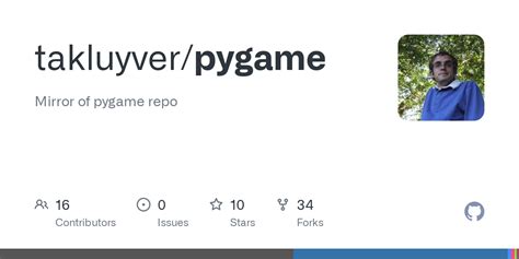 GitHub Takluyver Pygame Mirror Of Pygame Repo