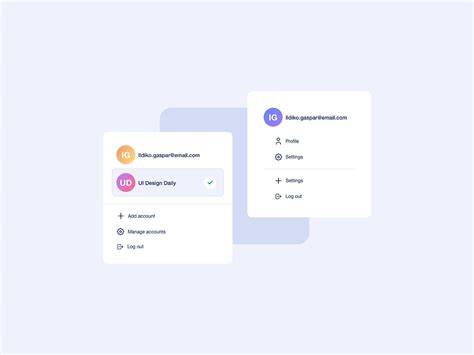 Account Ui Designs Themes Templates And Downloadable Graphic Elements
