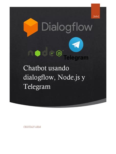 chatbot dialogflow node js y telegram pdf servidor computación