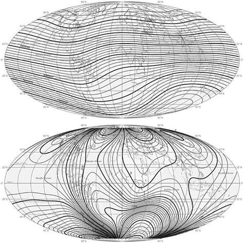 1 Visualization Of Main Field Induction And Magnetic Declination