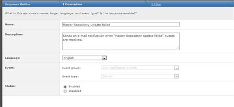Security Configure McAfee EPO Alerting On Failed Master Repository Updates
