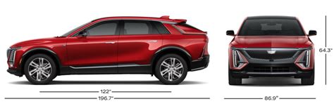 Vehicle Specs 2024 Cadillac Lyriq Electric Suv