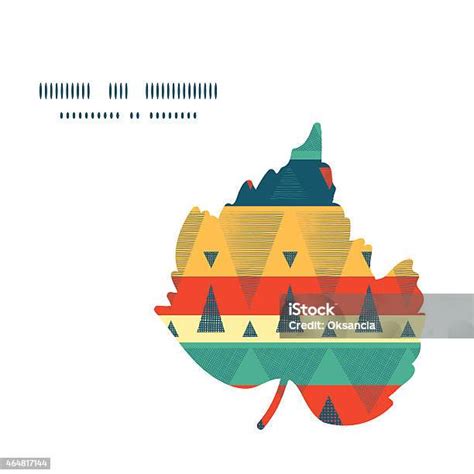 벡터 바이브런트 이카트 스트라이프 잎 실루엣 패턴 프페임 0명에 대한 스톡 벡터 아트 및 기타 이미지 0명 2015년 가을 Istock
