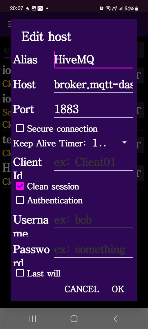 alex9ufo 聰明人求知心切 實驗 esp32 mqtt mqtt client mqtt snooper 的設定