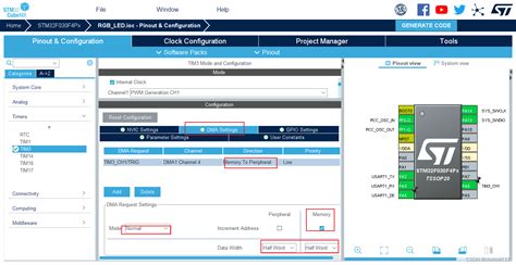 Stm32cubemx Ws2812b灯驱动ws2812b驱动方法 Csdn博客