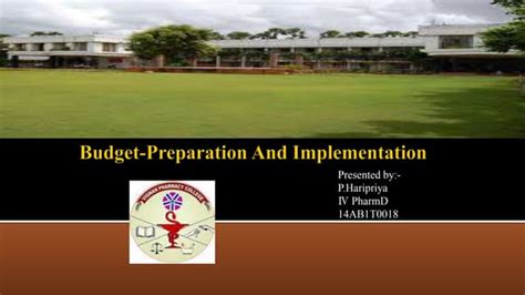 Budget Preparation And Implementation Pptx