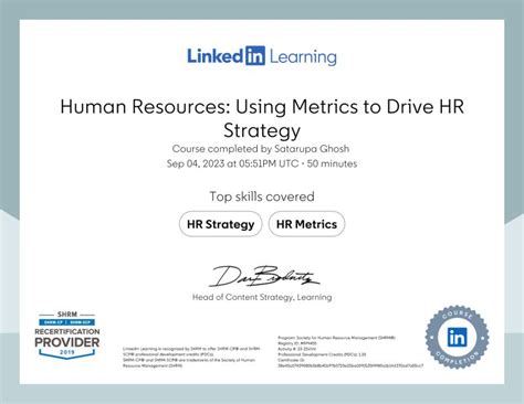 Satarupa Ghosh On Linkedin Certificate Of Completion