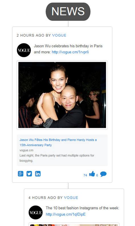 Social Posts Timeline PHP Class By Ceasar CodeCanyon