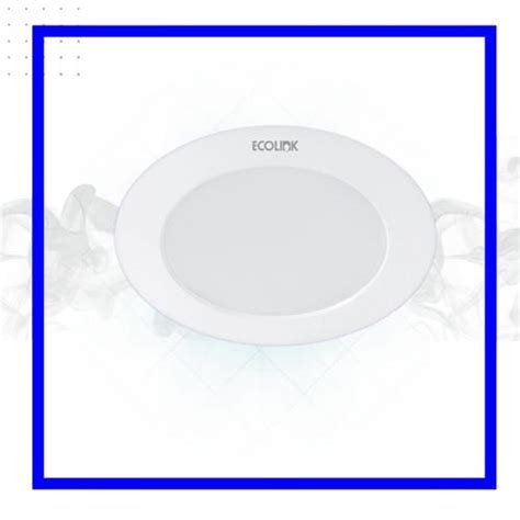 Jual Ecolink Lampu Plafon Bulat Downlight Led W Putih Natural Kota Medan Gunungsari Medan