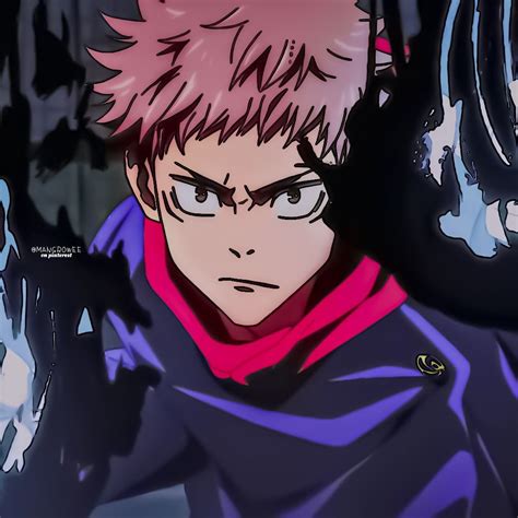 Yuji Itadori Jujutsu Kaisen Mangroweeicons🍁 Anime Anime Icons