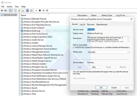 event viewer not working in windows server