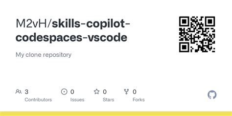 Github M Vh Skills Copilot Codespaces Vscode My Clone Repository