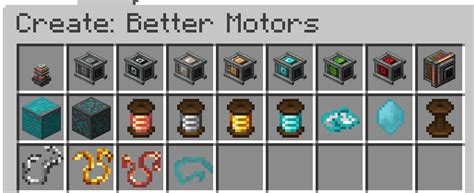 Create Better Motors 1211 1201 Моды для Майнкрафт