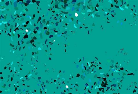 Light Blue Green Vector Backdrop With Abstract Shapes 12236912 Vector Art At Vecteezy