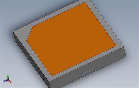 发光二极管solidworks 2012模型图纸免费下载 懒石网