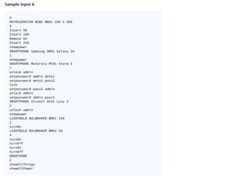 Solved The Expect Input And Output Is Attached Please
