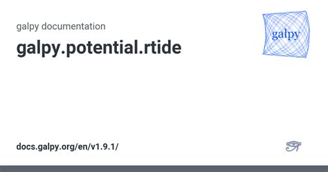 galpy potential rtide — galpy v1 9 1 documentation