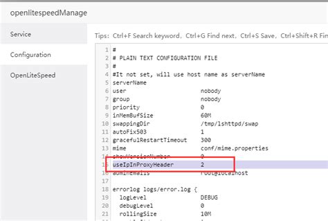 Openlitespeed Webadmin Console On Aapanel Aapanel Free Hosting Control Panel One Click Lamp