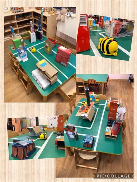 Junk Modeling City With Beebots For Eyfs Technology Use