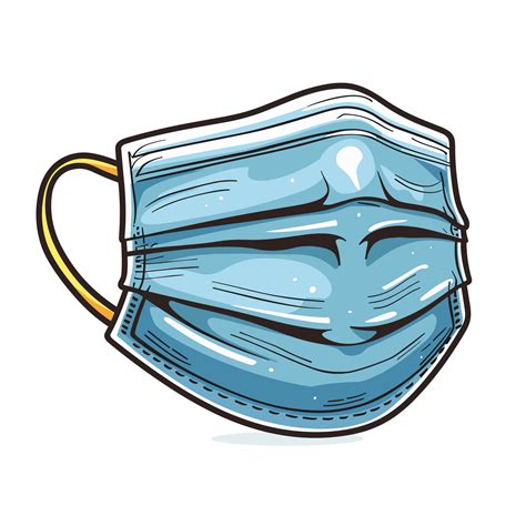 Face Mask Cartoon 44766729 Png