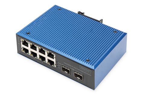 Digitus By Assmann Shop Industrial 8 2 Port Fast Ethernet Switch