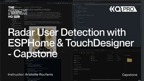Radar User Detection With Esphome And Touchdesigner Capstone The Hq Pro