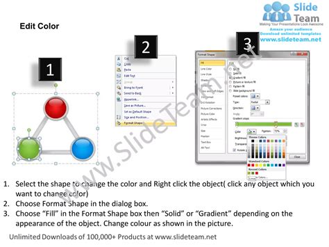 Triangular Process Chart Stages Powerpoint Templates PDF Desktop Publishing