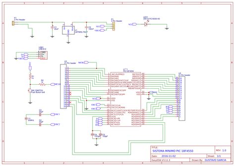 Pic 18f4550 Easyeda Open Source Hardware Lab