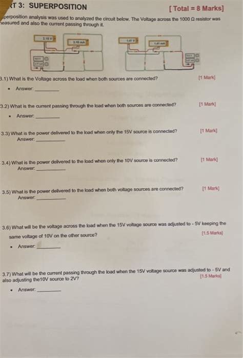 solved part 2 thevenin s and norton [total 7 marks] a